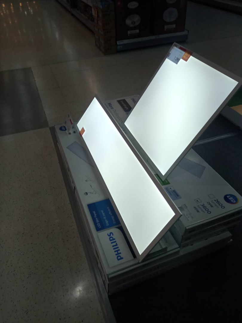 # Philips SmartBright LED Slim Panel Light RC091V 40W , # โคม LED พาแนล ... # Philips SmartBright LED Slim Panel Light RC091V 40W , # โคม LED พาแนล ...