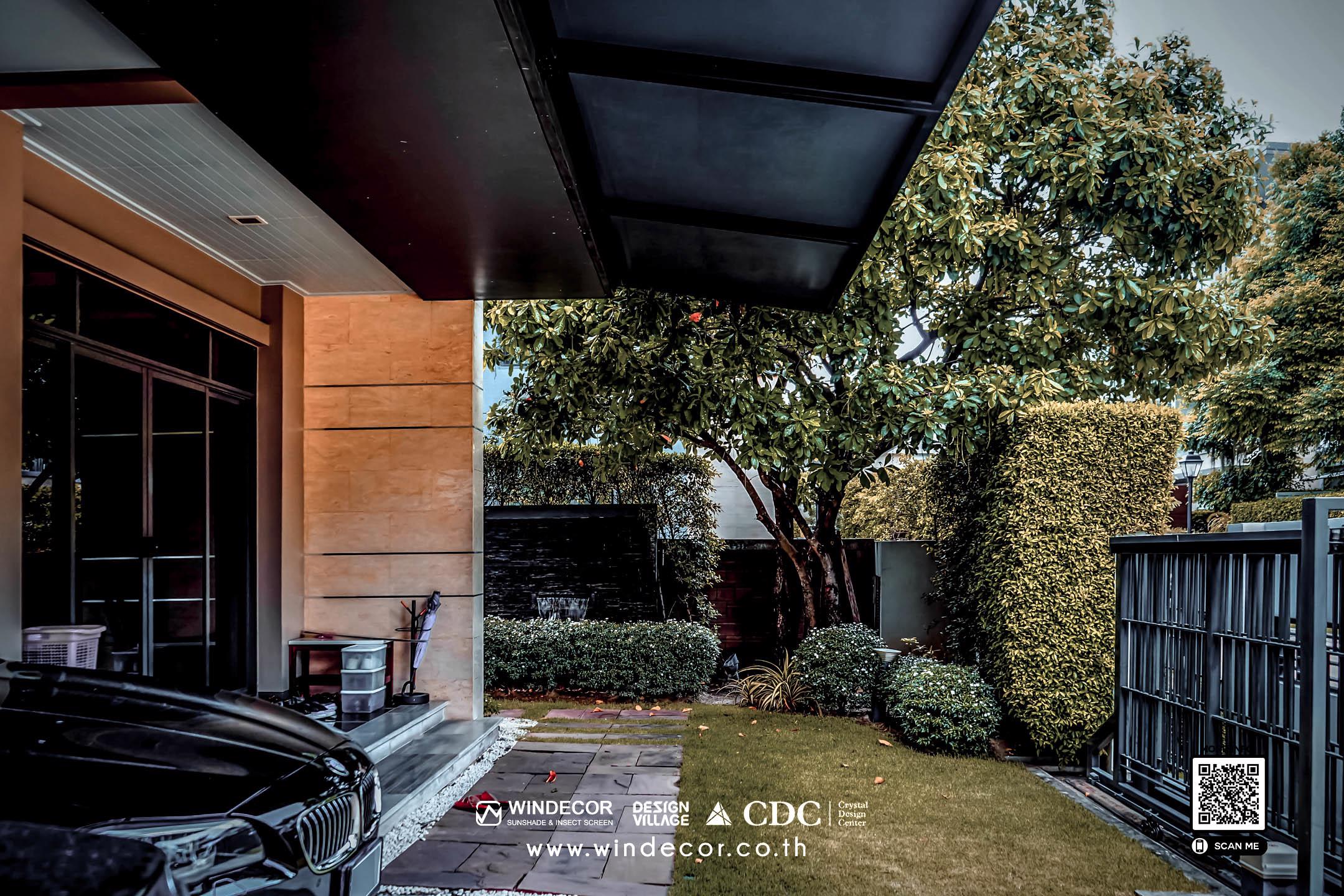 หลังคากันสาดไร้เสา รุ่น ARES WIN - 094 943 5562 | LINE OA : @WINDECOR