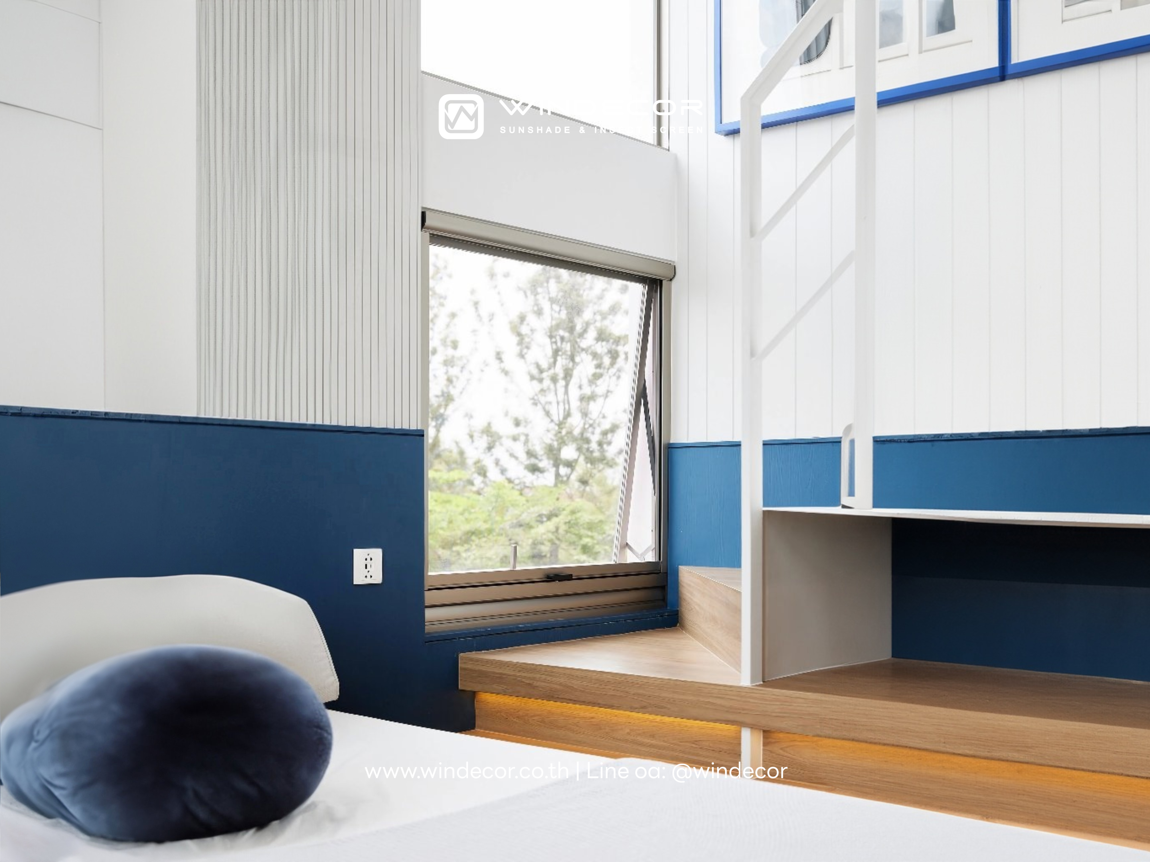 มุ้งม้วนเก็บ (Roller Insect Screen) รุ่น STAR - 094 943 5562 | LINE OA ...