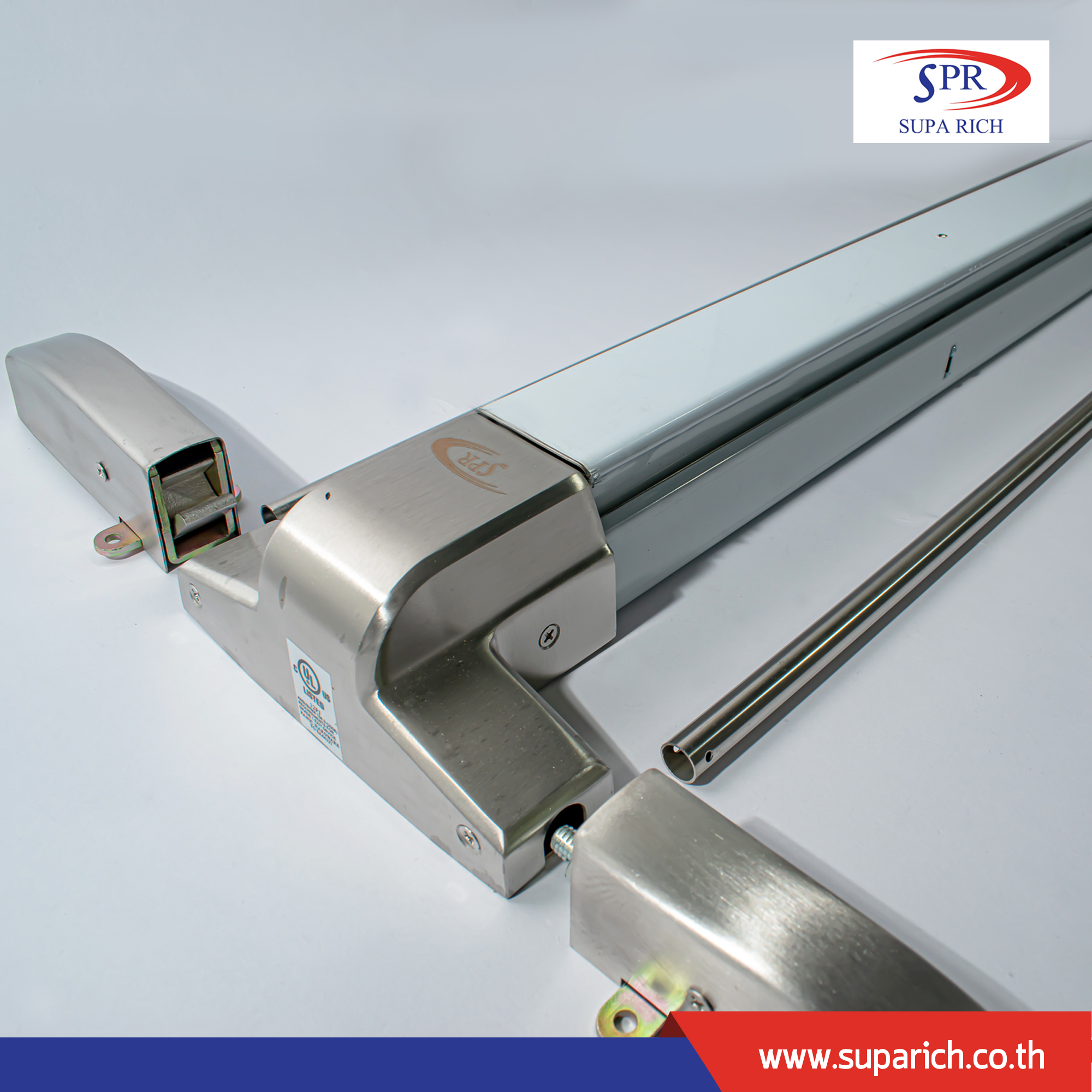 SPR คานผลักแบบตัวที ผิวสแตนเลส รุ่น PT1S